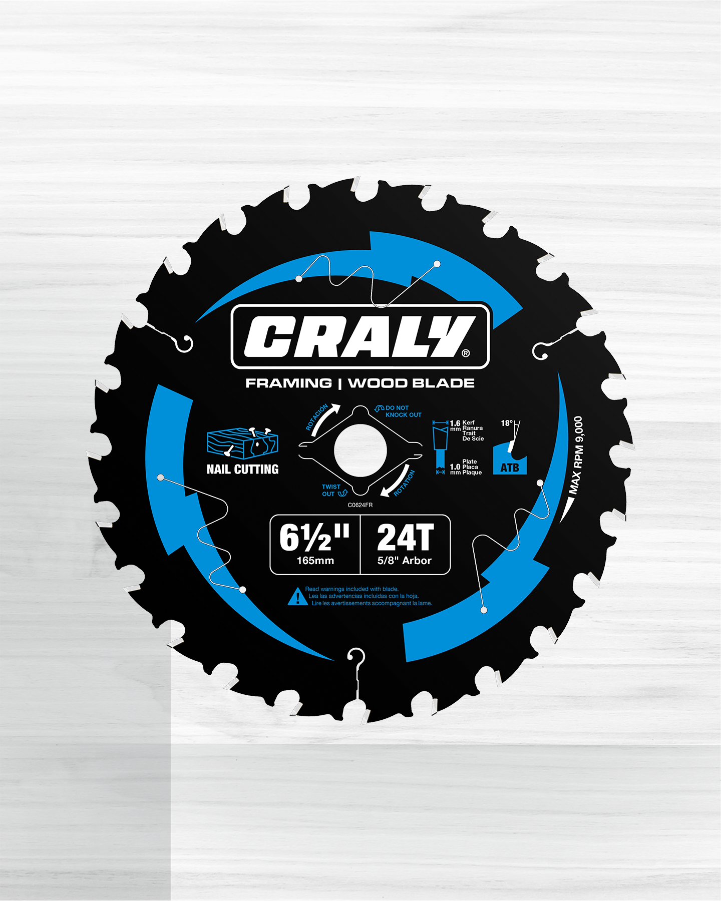 Framing/Wood — 6-1/2” 24T – CRALYTOOLS